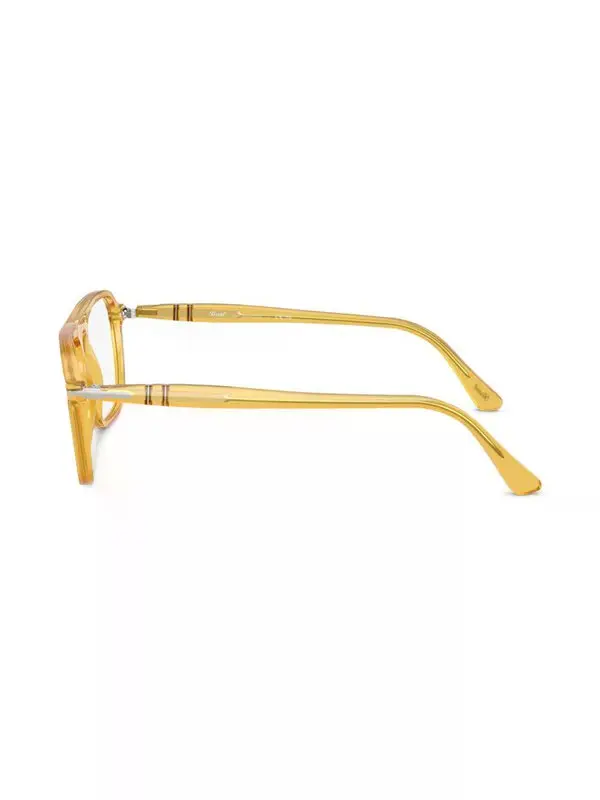 Persol Oversized Eyeglasses - Yellow