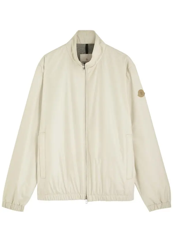 Moncler Meidassa Shell-satin Jacket - Beige