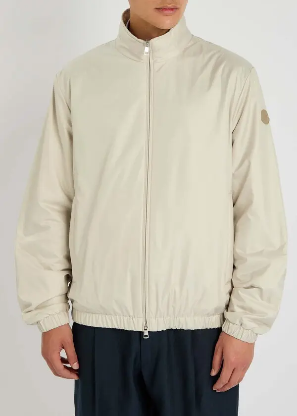 Moncler Meidassa Shell-satin Jacket - Beige