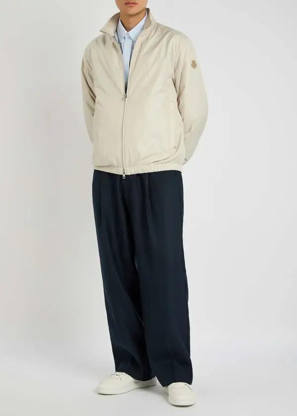 Moncler Meidassa Shell-satin Jacket - Beige