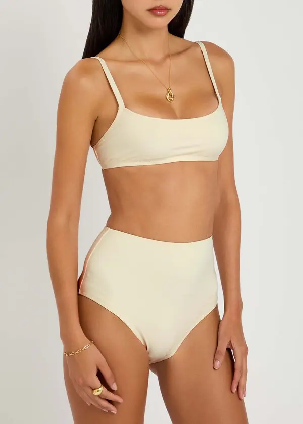 LIDO Undici High Waist Bikini - Ivory