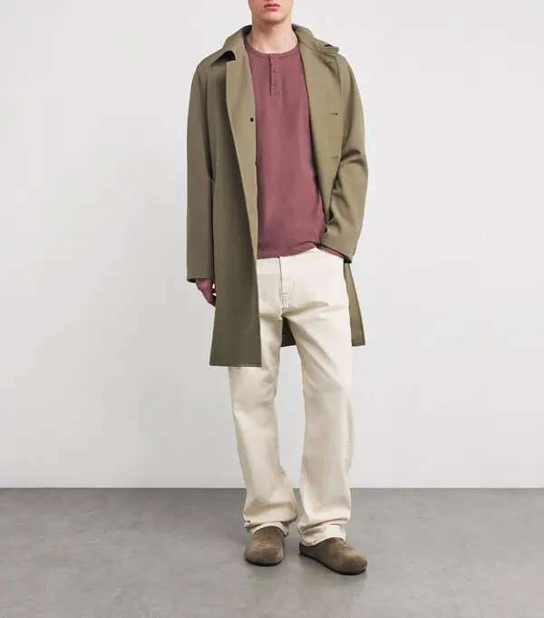 Vince Cotton Henley Top