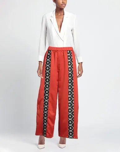 CONNOR & BLAKE Wide-leg Viscose Pants