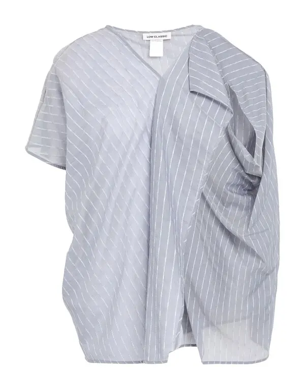 LOW CLASSIC Cotton-silk Top - Grey
