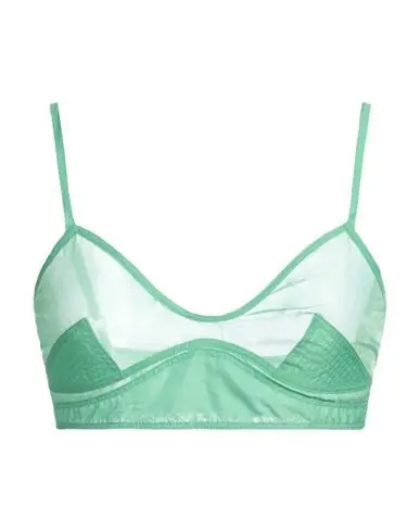 LOW CLASSIC Organza Crop Top - Green