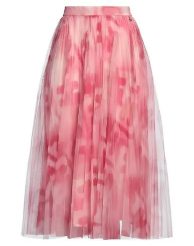 Elisabetta Franchi Midi Pleated Tulle Skirt