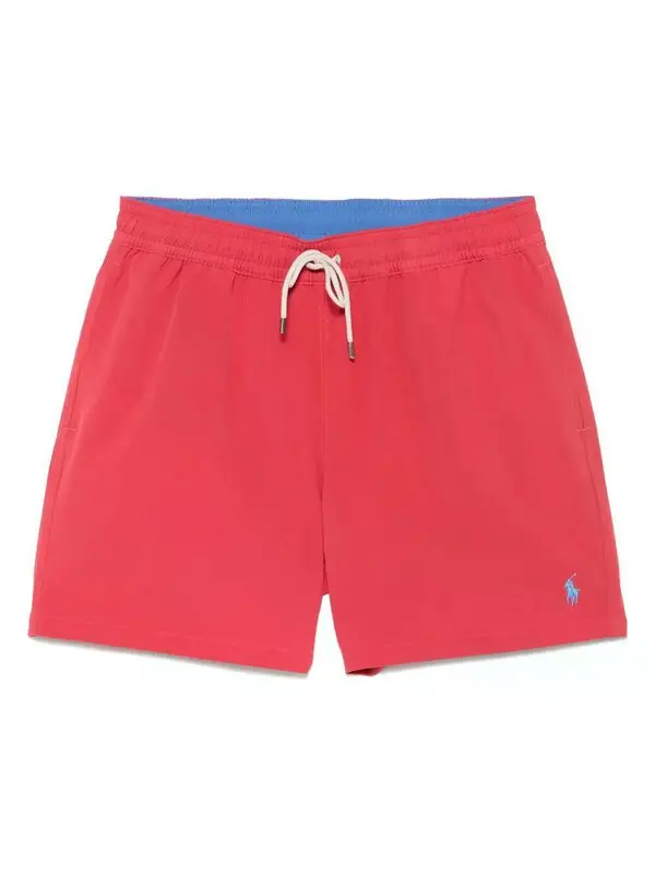Polo Ralph Lauren Traveler Swim Shorts - Red