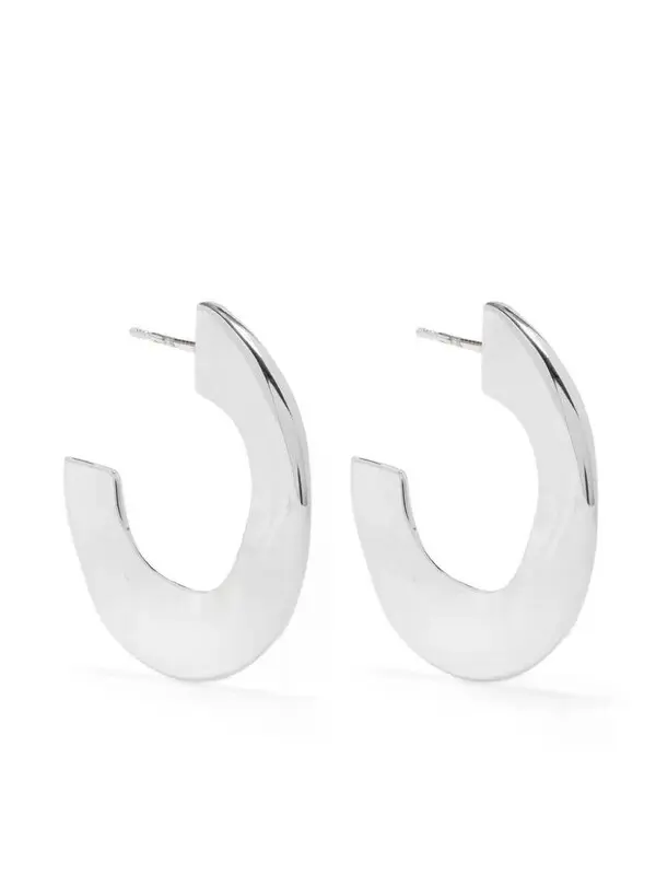 Federica Tosi Mindy Hoop Earrings - Silver