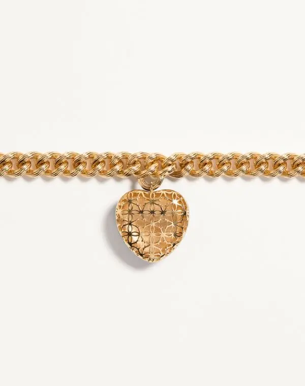 Valentino Garavani Coeur Royal Bracelet - Gold/black