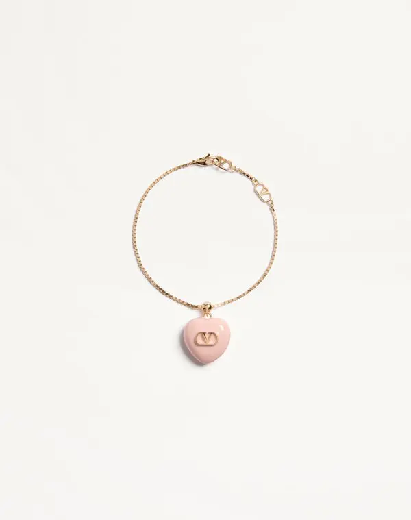 Valentino Garavani Coeur Royal Bracelet - Gold/pink
