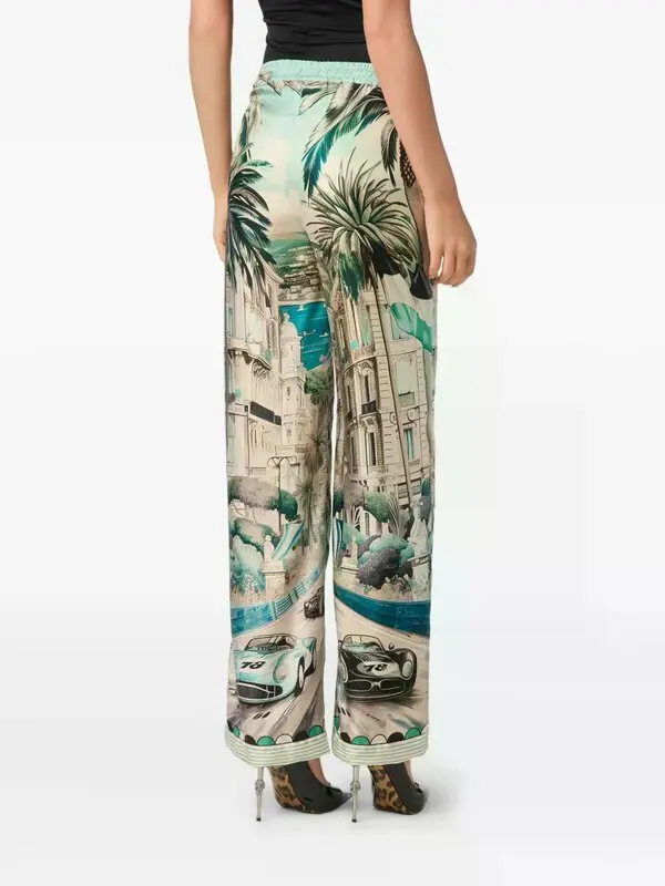 Philipp Plein Silk Trousers