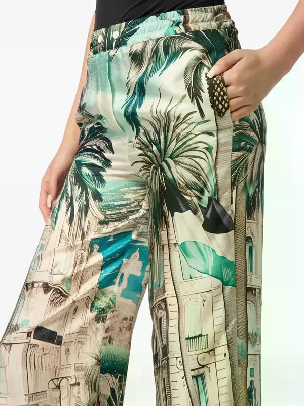 Philipp Plein Silk Trousers