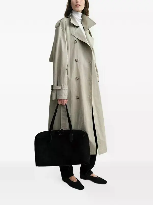 TOTEME Suede Tote Bag - Black