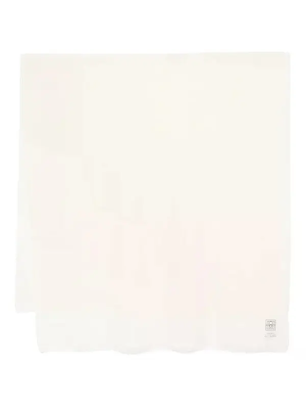 TOTEME Virgin-wool Scarf - White