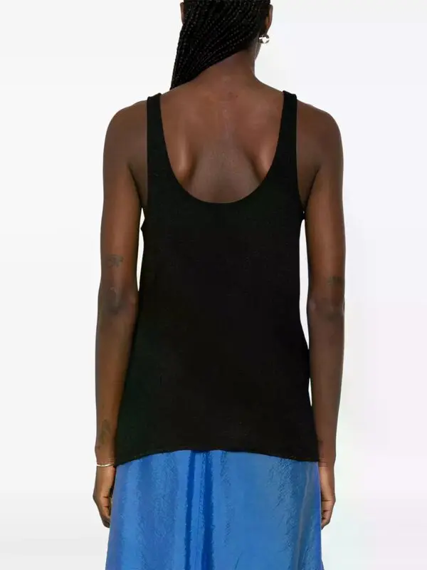 TOTEME Sablé Tank Top - Black