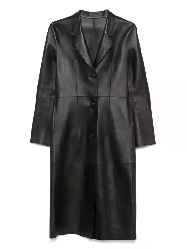 TOTEME Leather Coat