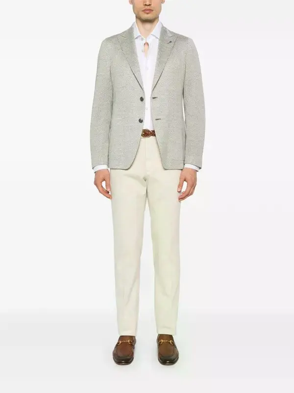 Tagliatore Herringbone Blazer