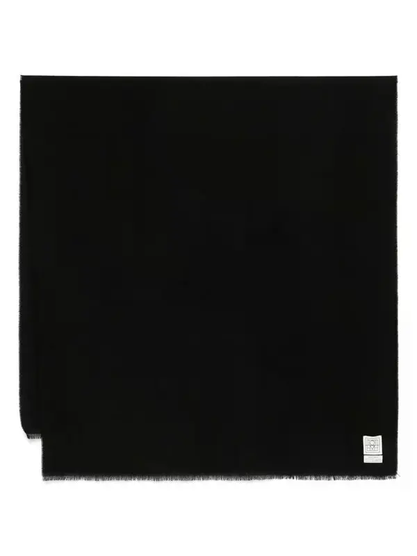 TOTEME Virgin-wool Scarf - Black