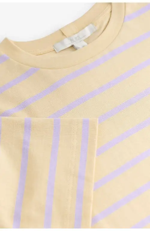 NEXT Striped Boxy Cotton T-shirt
