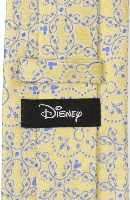 CUFFLINKS, INC. Mickey Mouse Silk Neck Tie - Yellow