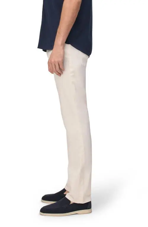 Warp + Weft Ams Slim Fit Twill Pants - Blanc