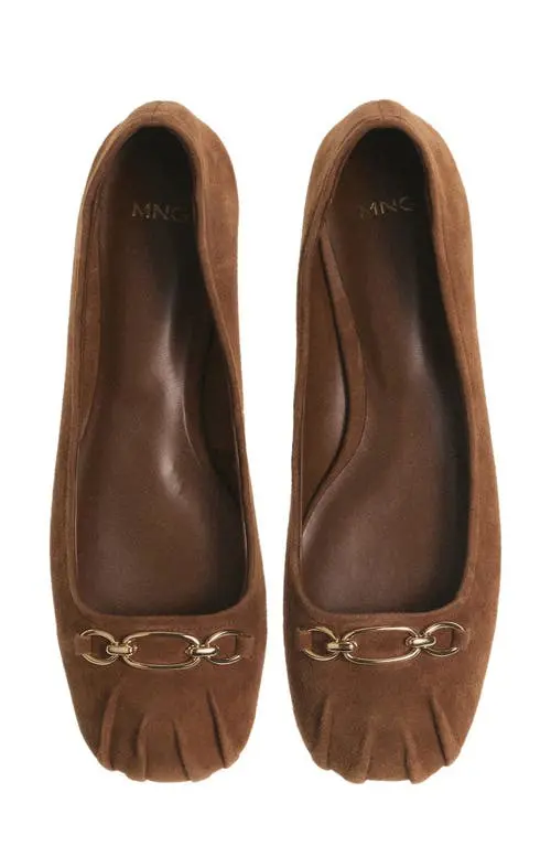 Mango Link Ballet Flat