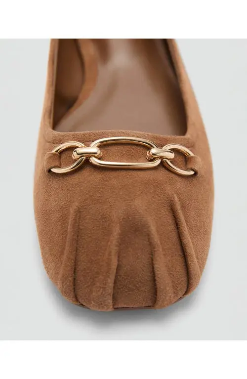 Mango Link Ballet Flat