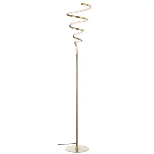 JONATHAN Y Scribble 60.5" Modern Dimmable Metal Integrated Led Floor Lamp