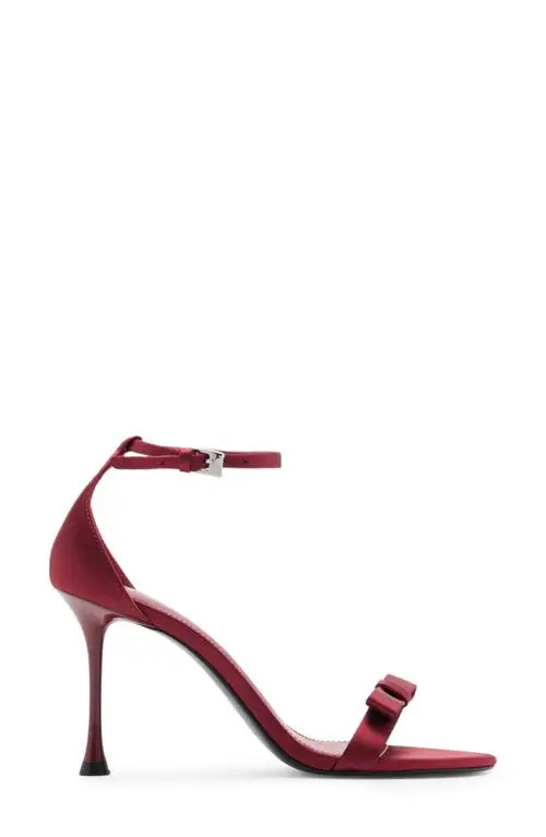 Mango Decorative Bow Ankle Strap Sandal