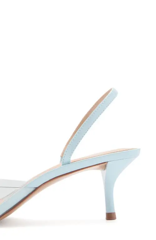 Mango Vinyl Panel Pumps