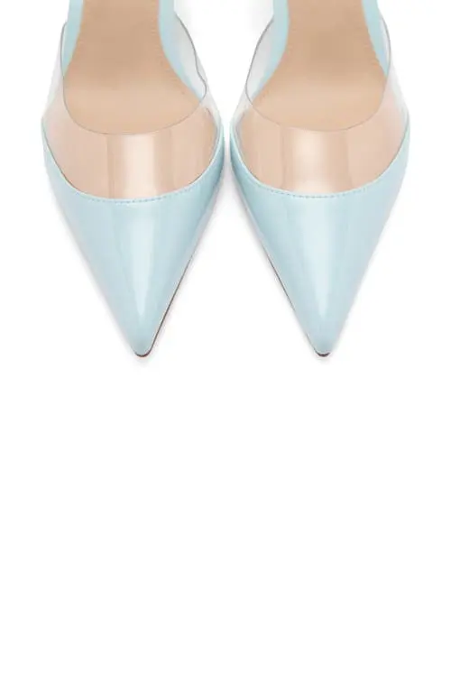 Mango Vinyl Panel Pumps