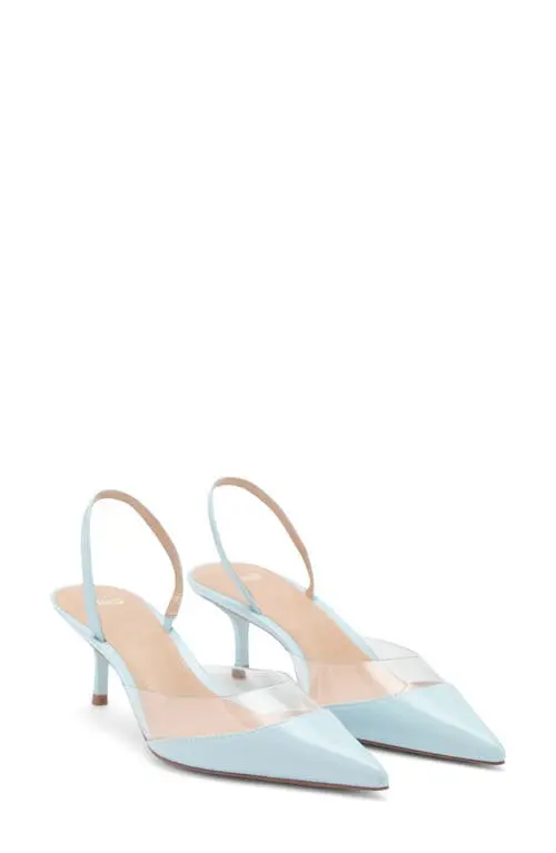 Mango Vinyl Panel Pumps