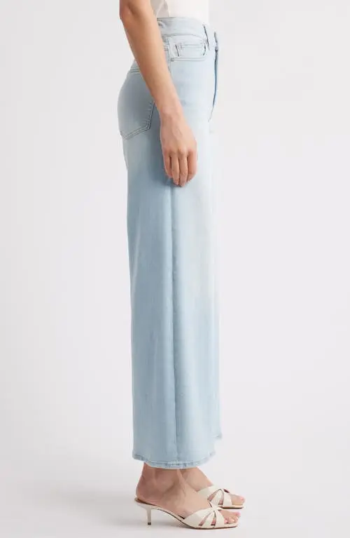 FRAME Le Palazzo High-rise Wide-leg Cropped Jeans