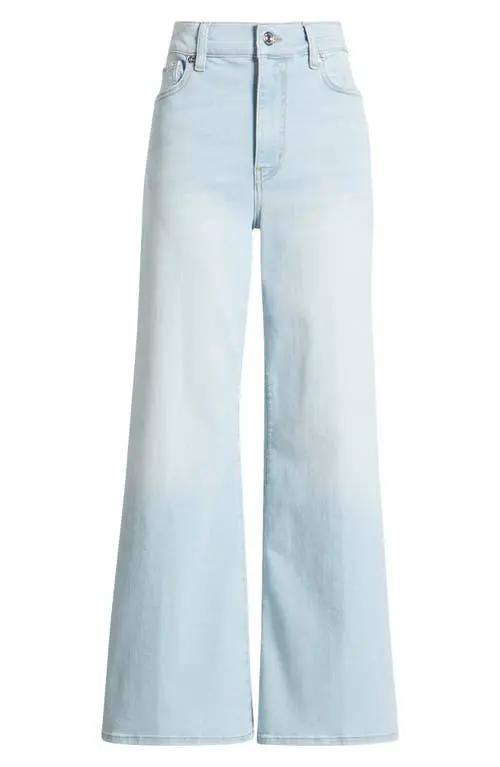 FRAME Le Palazzo High-rise Wide-leg Cropped Jeans