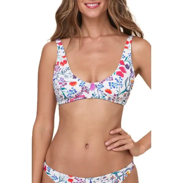ANDIE Mila Floral Bikini Top - Botanical Floral