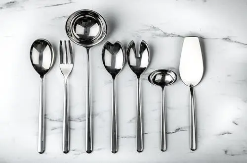 MEPRA Linea Serving Set2 Pieces - Silver