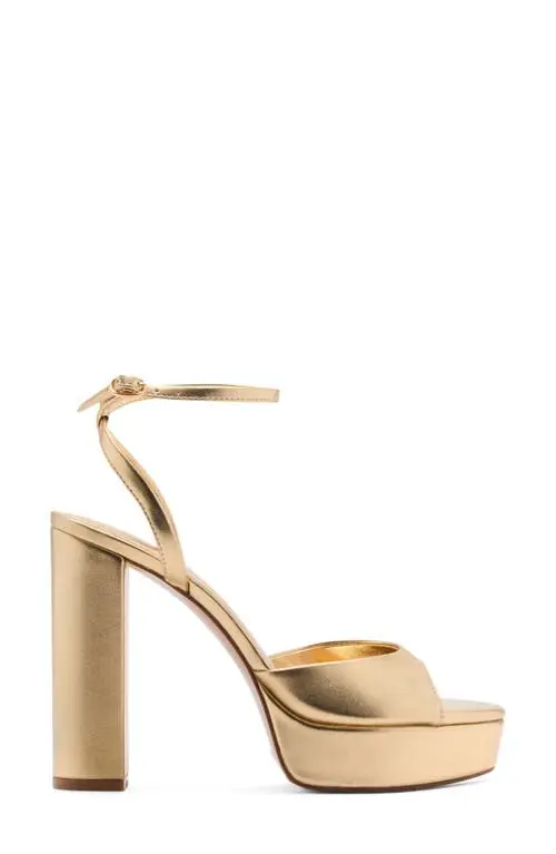 Mango Ankle Strap Platform Sandal