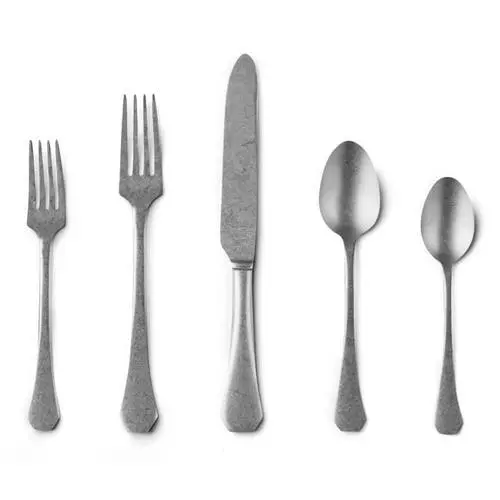 MEPRA Moretto Flatware Set5 Pieces - Pewter