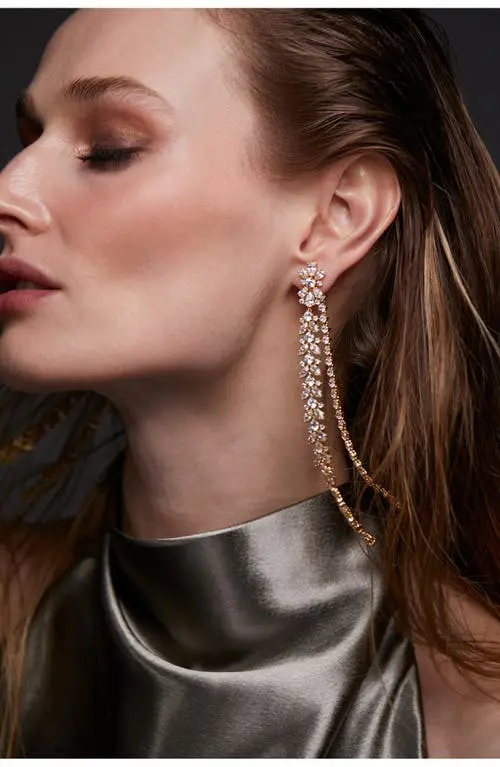 Nadri Starlet Linear Drop Earrings