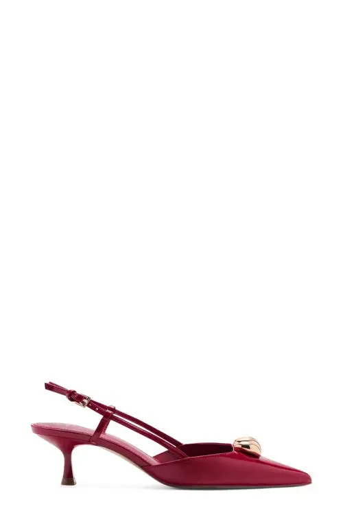 Mango Pointed-toe Slingback Pumps