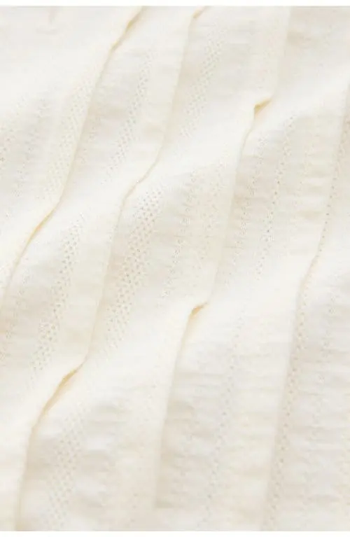 NEXT Pintuck Sleeveless Tie Front Cotton Top