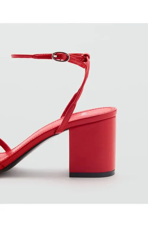 Mango Ankle Strap Sandals