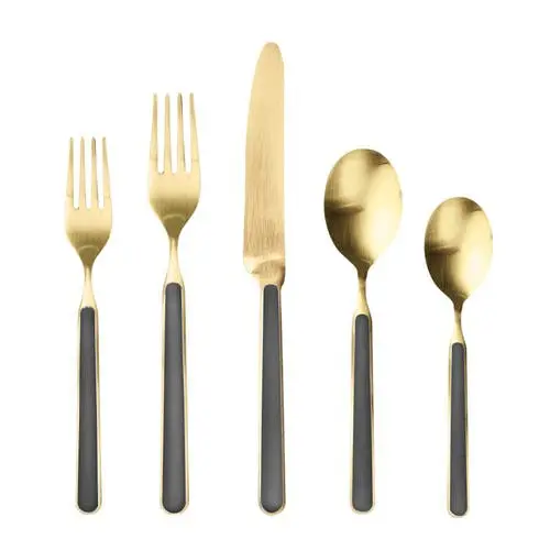MEPRA Fantasia Flatware Set5 Pieces - Vicuna