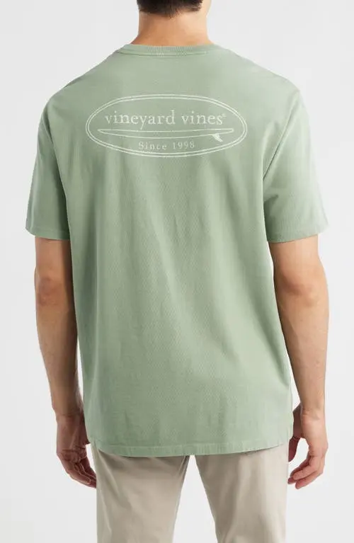 Vineyard Vines Outlined Surf Logo Short Sleeve Graphic T-shirt