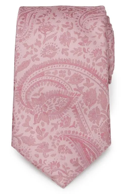 CUFFLINKS, INC. Paisley Silk Jacquard Neck Tie - Pink