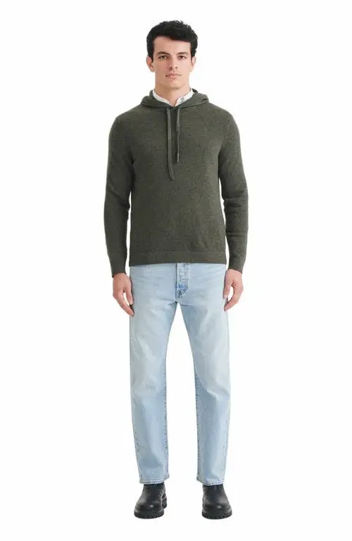 Naadam Cashmere Hoodie - Olive