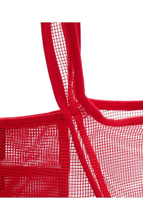Mango Mesh Shopper Bag
