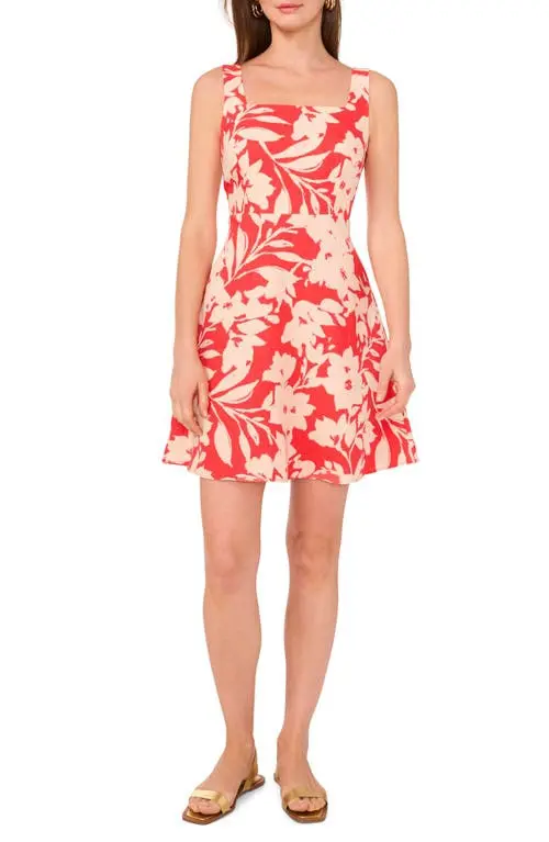 Vince Camuto Floral Fit & Flare Dress