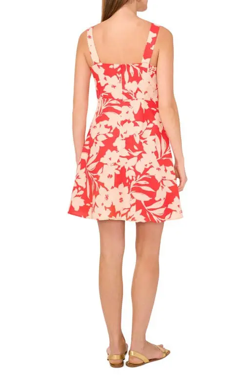 Vince Camuto Floral Fit & Flare Dress