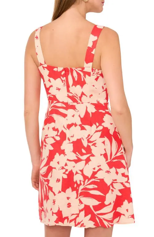 Vince Camuto Floral Fit & Flare Dress